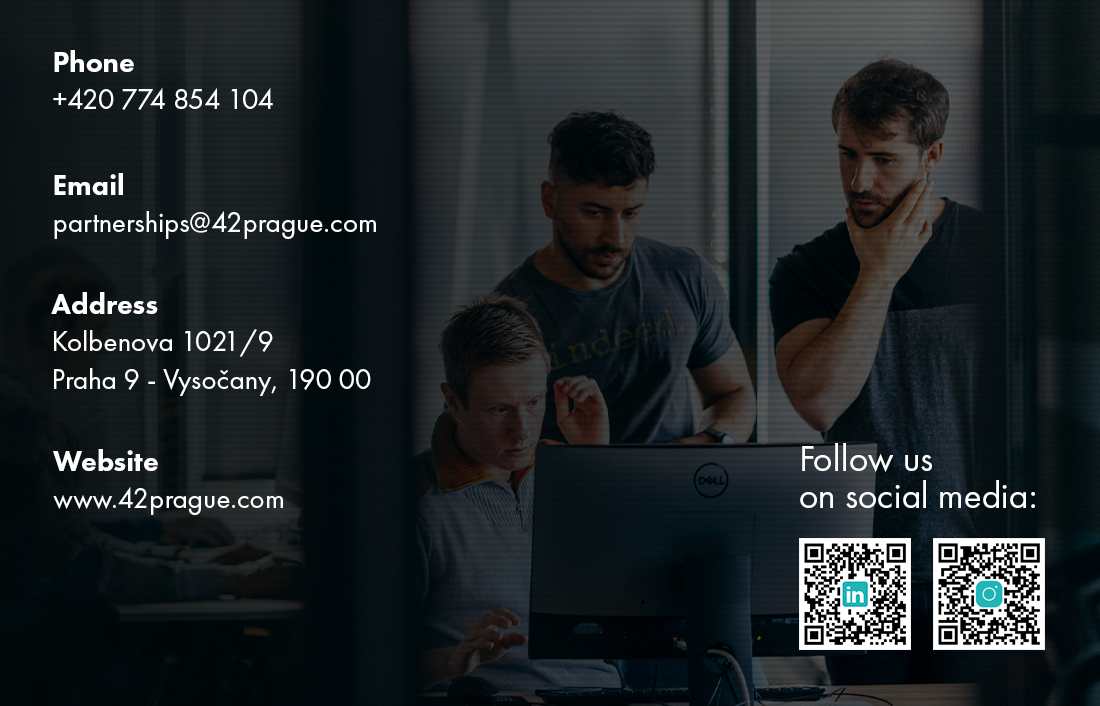Be a partner of 42 Prague